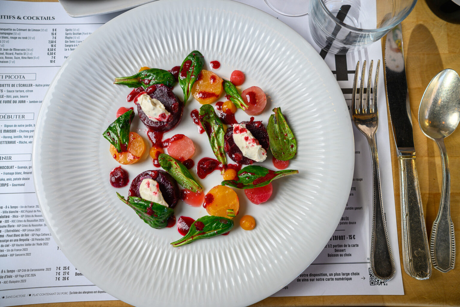 Le restaurant - Brasserie à 4 Temps