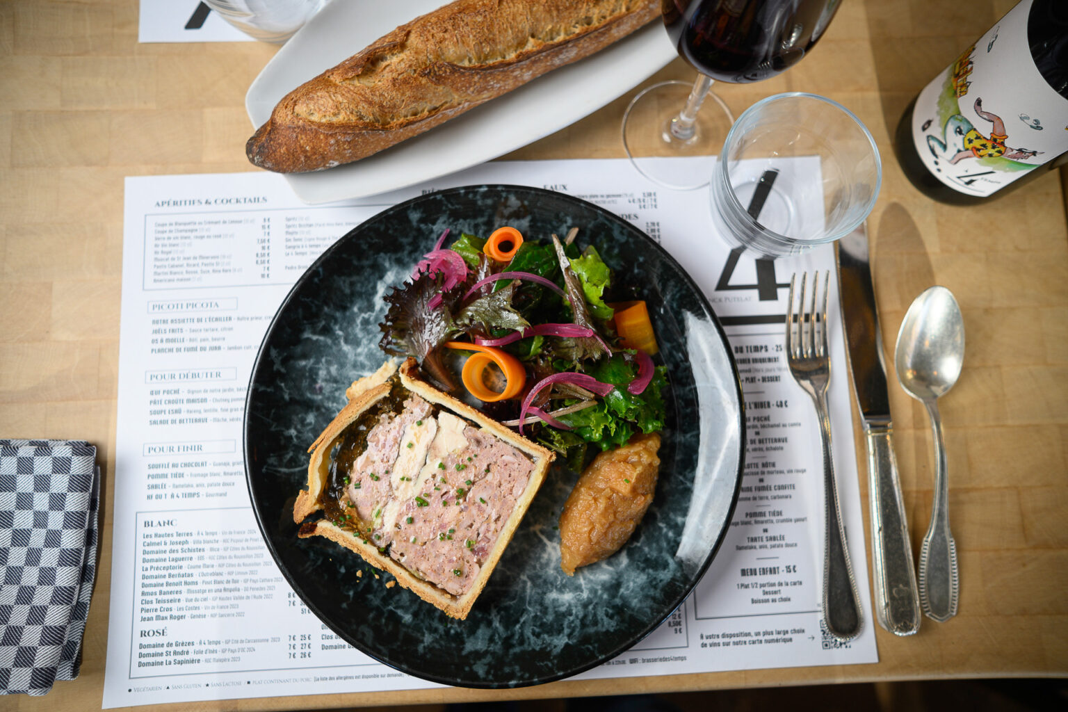 Le restaurant - Brasserie à 4 Temps