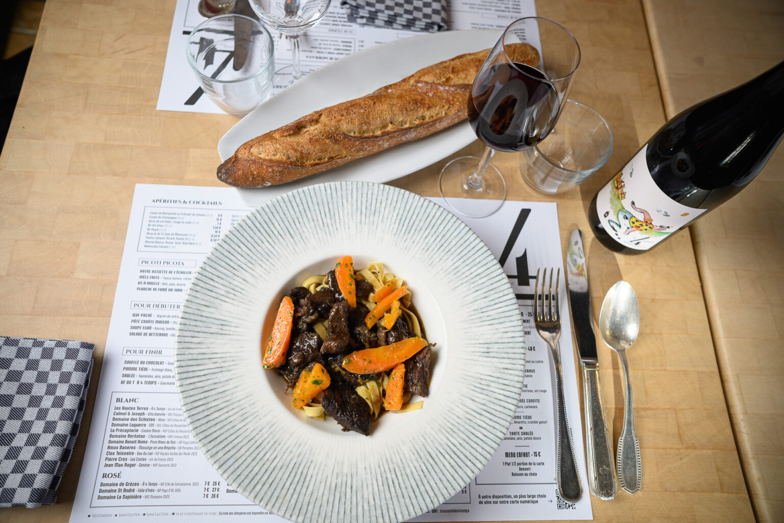 Le restaurant - Brasserie à 4 Temps