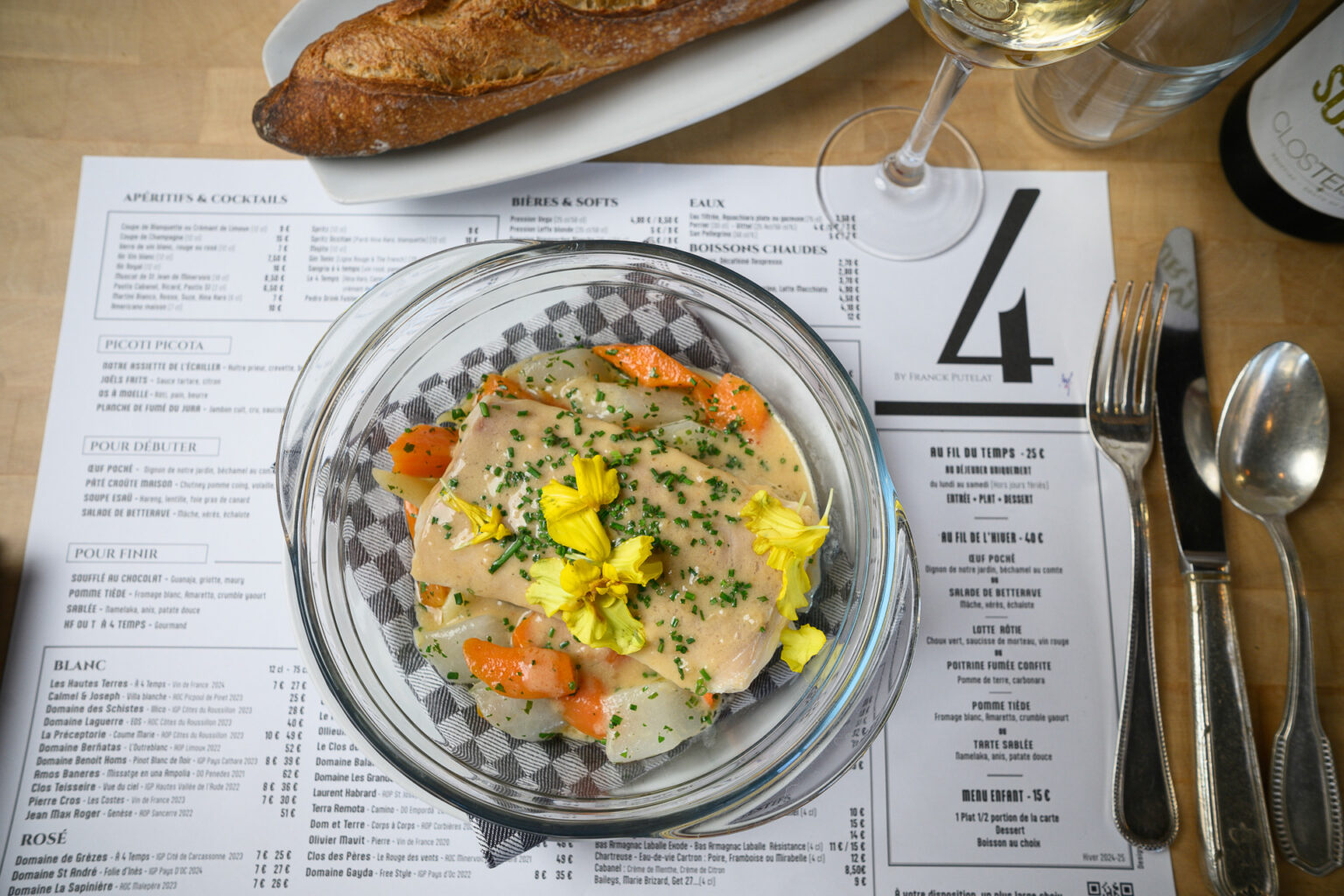 Le restaurant - Brasserie à 4 Temps