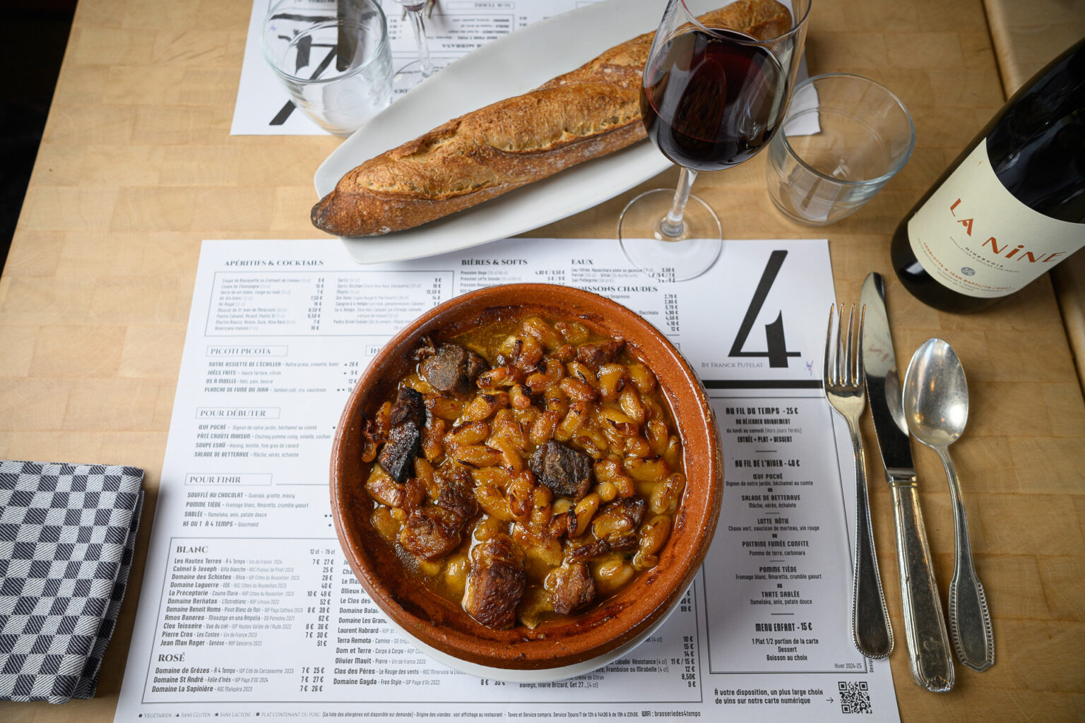 Le restaurant - Brasserie à 4 Temps